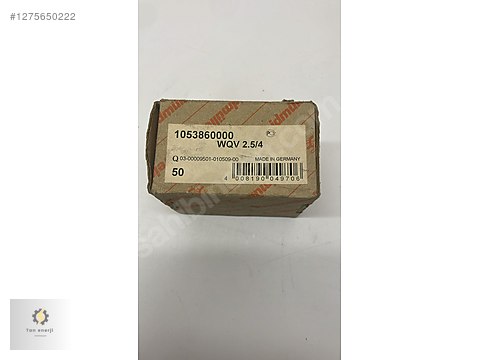 WEİDMÜLLER 1053860000 WQV 2.5/4 - Amci Programlayıcı - 1275650222