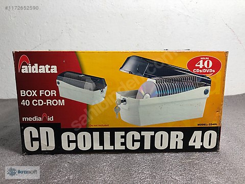 Aidata Cd Box 40 Cd Kapasiteli Kilitli ( Sıfır ve Adetli ) - CD & DVD ...