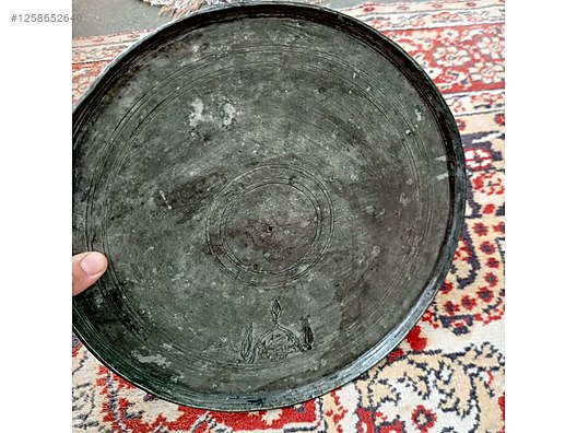 Hicri 1208 yilina ait antika Seyyid ibrahim ağanın bakir tebsisi ...