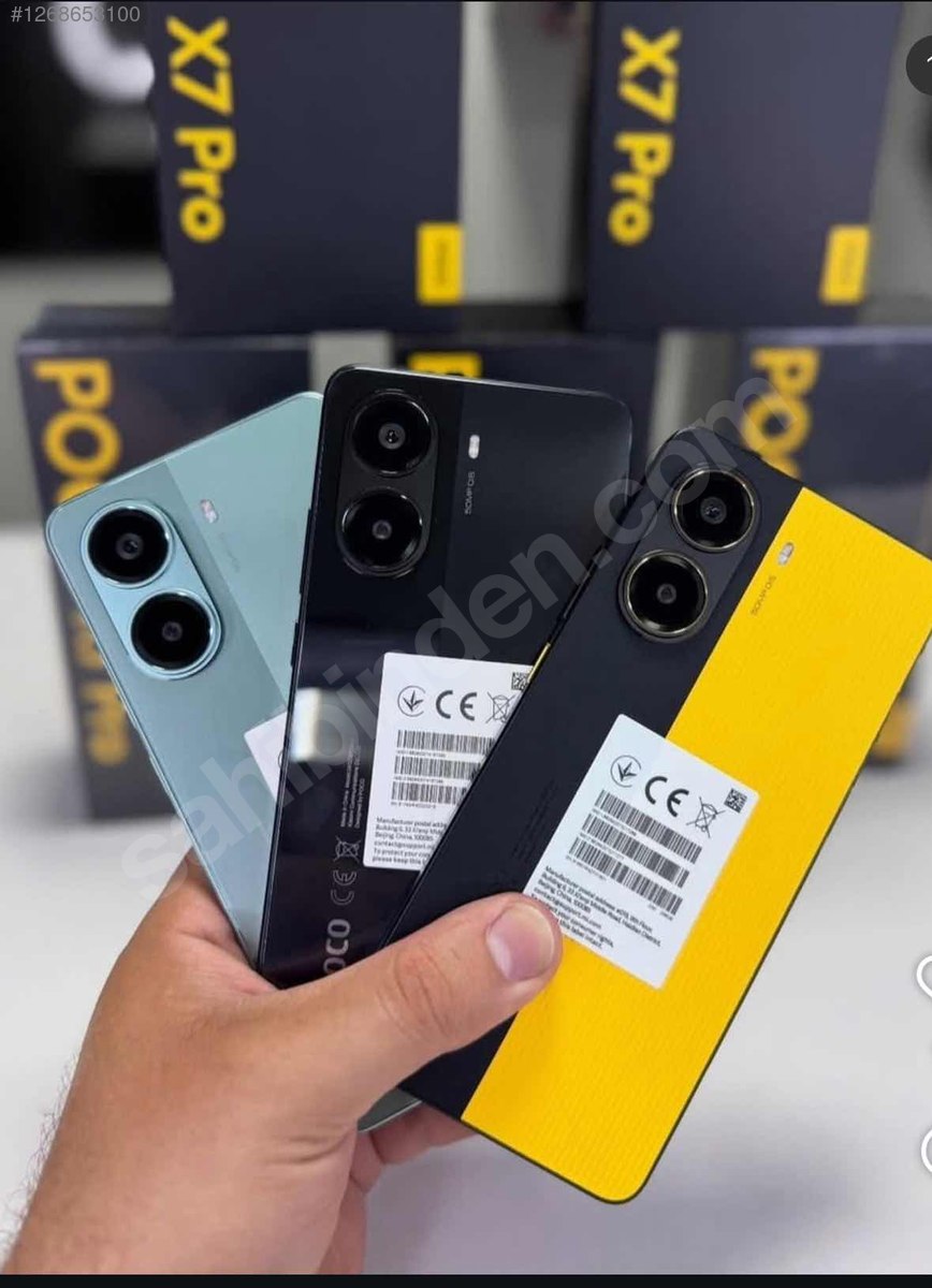 Xiaomi / Poco X7 Pro / SERVER KAYITLI POCO X7 PRO 12+12/512 SIFIR FULL ...