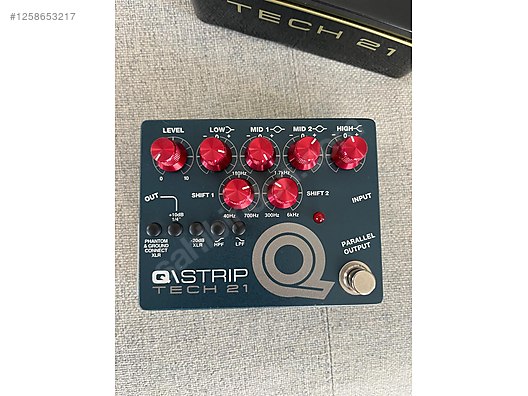 Tech 21 Q\Strip Studio EQ & Preamp Kutulu, Sıfır Kadar Temiz - Efekt Pedalı ve Diğer Enstrüman ...