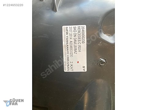 MERCEDES C W204 SAĞ ÖN DAVLUMBAZ 2007 2014 2046900230 SY - İlan ve ...