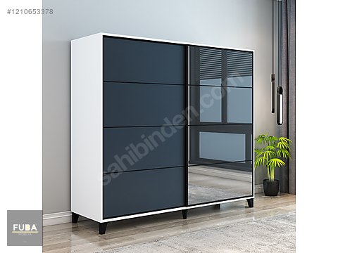 Gardırop / SÜRGÜLÜ ELBİSE DOLABI RAY DOLAP GARDROP FUBA MOBİLYA 210x200 sahibinden.comda ...