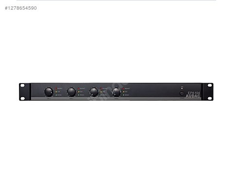AUDAC EPA 104 - 4x100 Watt-Crossover Güç Amplifikatörü sahibinden.comda ...