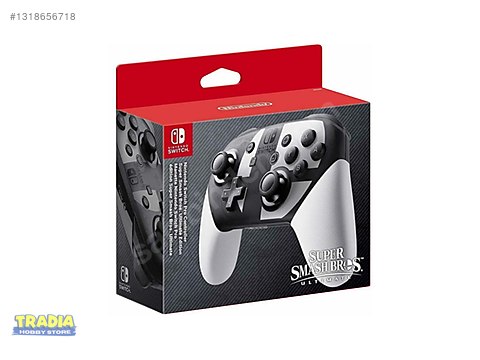 NINTENDO SWITCH PRO CONTROLLER SMASH BROS EDT. -SIFIR - Kablosuz ...