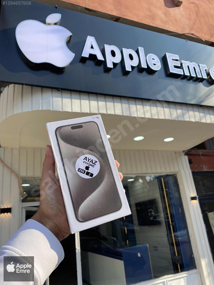 Apple / iPhone 15 Pro Max / APPLE EMREDEN İPHONE 15 PRO MAX KK TAKSİT ...