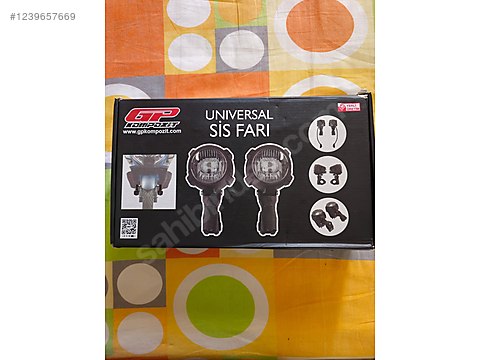 Görünüm / GP Kompozit Medium Universal Motosiklet Sis Farı Seti ...