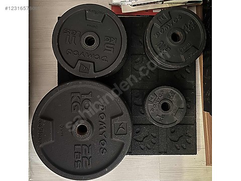 Decathlon Domyos Döküm Halter Dumbell Seti sahibinden.comda - 1231657806