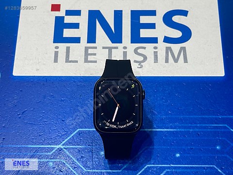 Apple Watch 8.Nesil Siyah Sorunsuz Temiz PİL:85 Enes İLETİŞİM ...