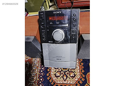 Sony CMT-EH10 Müzik Seti Orijinal Kolonlu, Sorunsuz Çalışır - İkinci El ...
