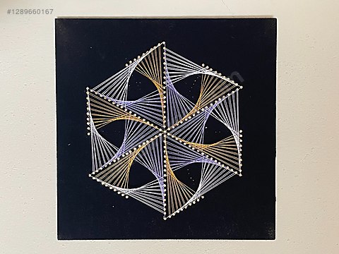 String Art - Filografi Tablo sahibinden.comda - 1289660167