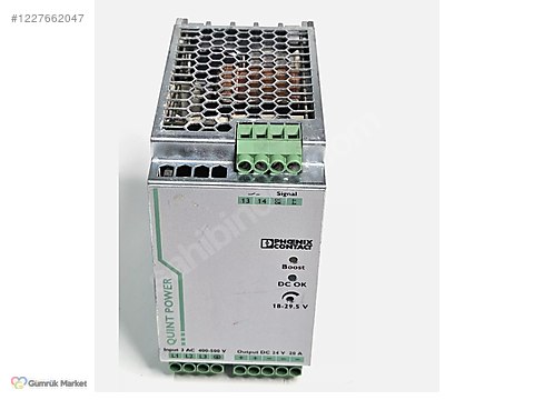 PHOENIX CONTACT QUINT-PS/3AC/24DC/20 2866792 24 VDC 18-29.5 V PO ...