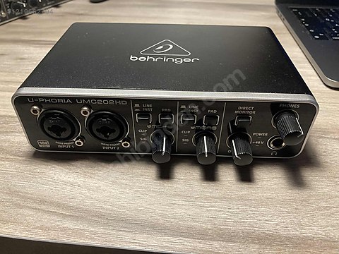 Behringer 202hd Ses Kartı sahibinden.comda - 1219662794