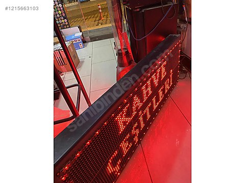 Led Tabela Çift Yönlü Kayan Yazı 101x37cm - Yapı Malzemeleri ve ...