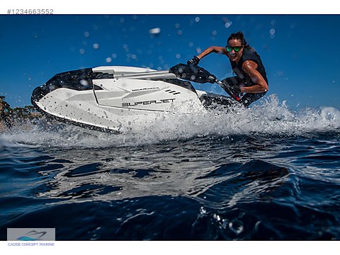 YAMAHA NEW SUPER JET-2025 BEYAZ ( 4 ZAMANLI 100HP ) CADDE MARINE ...