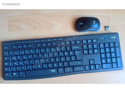 Logitech Sessiz Silent Kablosuz Klavye Mouse Seti (K295 / M185 ...