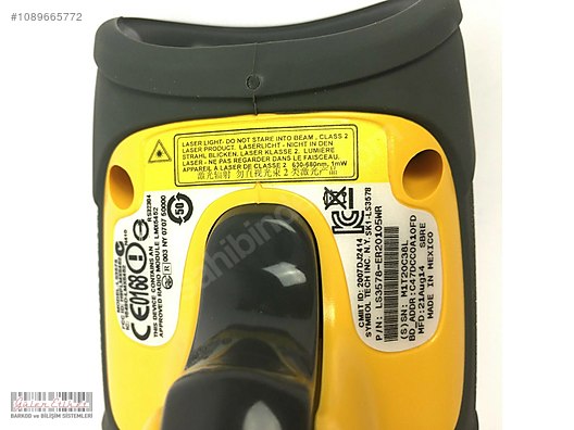 Motorola Symbol LS3578 ER Uzak Mesafeli Kablosuz Barkod Okuyucu ...