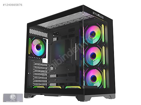 Dragon 7x120MM ARGB Kumandalı 750W 80+ ATX Gaming Akvaryum Kasa - Kasa ...