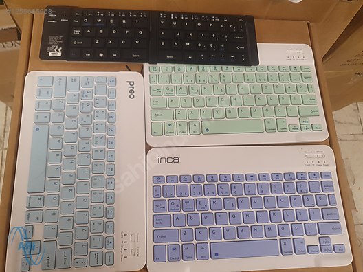 Inca IBK-562Y Bluetooth Klavye şarj edilebilir - Kablosuz Klavyeler ...
