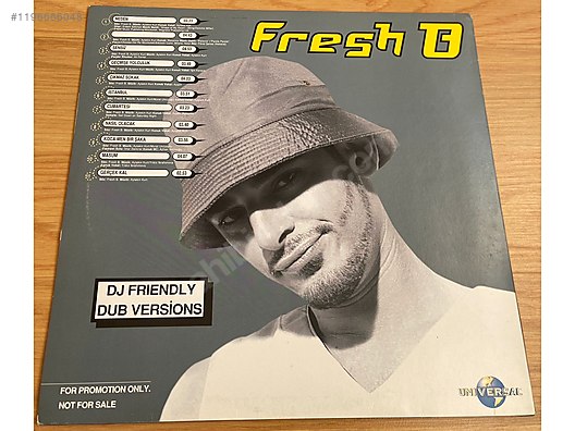 Fresh B - Gerçek Kal (Promo Plak) - Müzik Plakları Alışverişte İlk ...