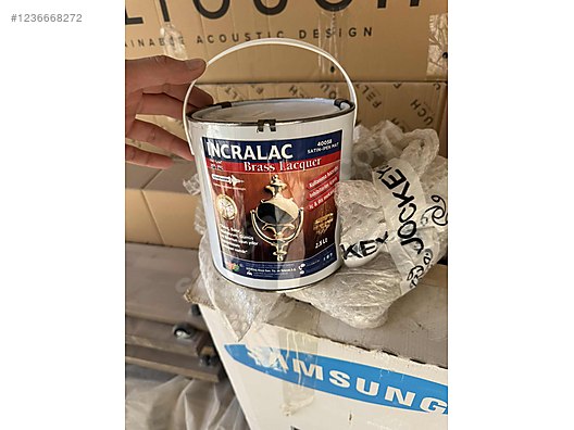 Incralac ithal mat metal vernik 2,5 LT - Yardımcı Ürünler ve Yapı ...