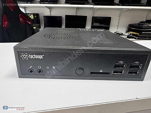 Technopc Mini PC I3-4.GEN 8GB 120GB CİFT ETHERNET DONANIM PARK ...