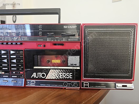 Sharp QT 95 Kasetçalar Temizdir - İkinci El Sharp Müzik Seti & Teyp ...