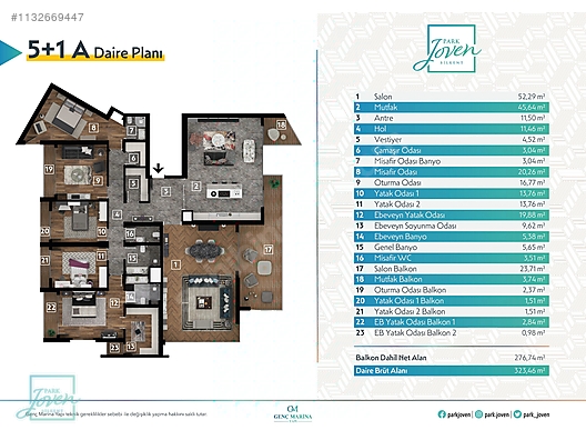 PARK JOVEN BİLKENT Proje Detayları & Bilgileri sahibinden.com'da