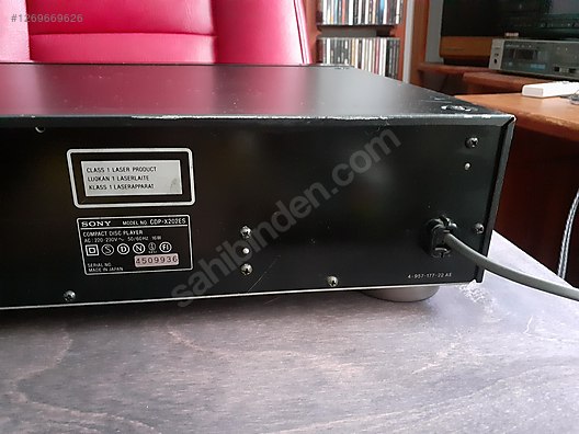 SONY CDP X 202 ES TEMIZ CD CALAR VE ORIJINAL RM D 991 KUMANDA ...