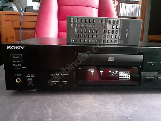 SONY CDP X 202 ES TEMIZ CD CALAR VE ORIJINAL RM D 991 KUMANDA ...