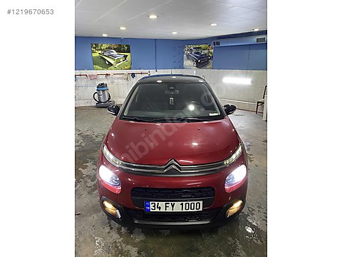 Citroen / C3 / 1.2 PureTech / Shine / ACİL HATASIZ CAMTAVANLI C3 ...