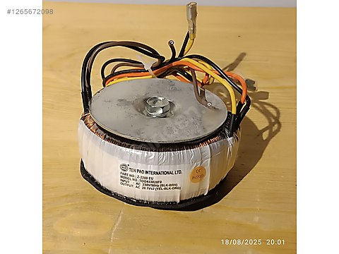 TEN PAO TOROIDAL TRAFO - Elektronik Güç Kaynakları sahibinden.com'da ...
