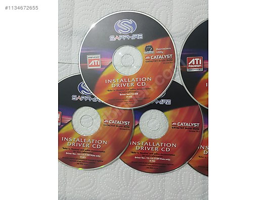 Ati sapphire orjinal driver cd - CD Sürücü / Yazıcı ve Tüm Masaüstü ...