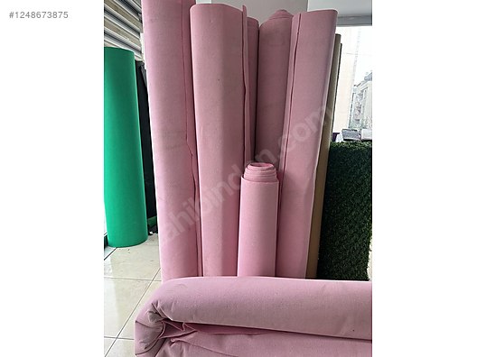 İKİNCİ EL ÇOK TEMİZ PEMBE RENK FUAR HALISI İSTANBUL BEYLİKDÜZÜ - Halı ...