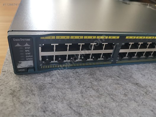 Cisco 2960 48 Port 10/100 Switch WS-C2960-48TC-L - Switch, Hub ...
