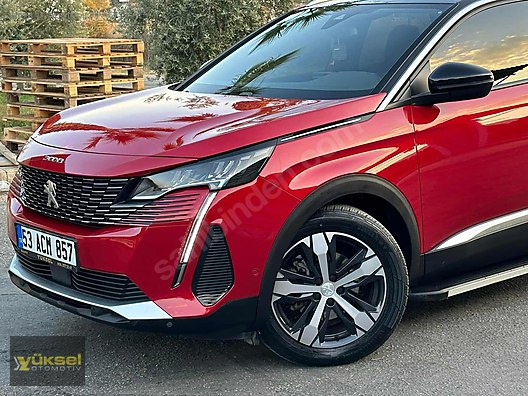 Peugeot / 3008 / 1.5 BlueHDi / Allure / YÜKSEL OTOMOTİV'den 2023 PEJU ...