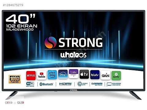 ŞAHANE KASIMM. Strong 102 EKRAN Full HD (FHD) TV - Sıfır Diğer LED ...
