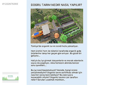 EPA VİZYON2'DEN URLA'DA YATIRIMLIK PROJESİ HAZIR EKOLOJİK TARLA - Satılık Arsa İlanları ...