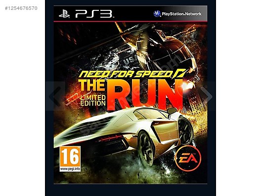 PS3 NEED FOR SPEED THE RUN sahibinden.comda - 1254676570