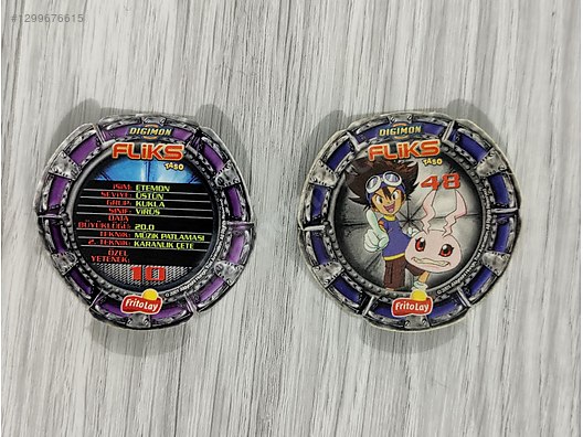 Etemon ve Tai Digimon Taso sahibinden.comda - 1299676615