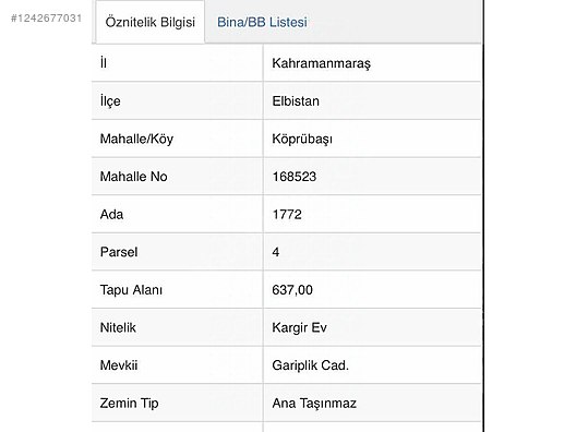 TİCARİ ARSA 637 M2 YAPI KREDİ BANKASI CİVARI ANAYOLA SIFIR - Satılık Arsa İlanları sahibinden ...