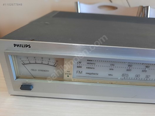 Philips Analog Tuner - PHİLİPS 102 L Am fm stereo tuner - 1102677848