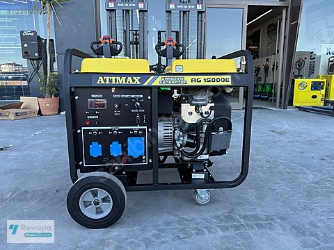 Atimax AG15000E Model 15 Kva Benzinli Marşlı Monofaze Jeneratör at sahibinden.com - 1235678566