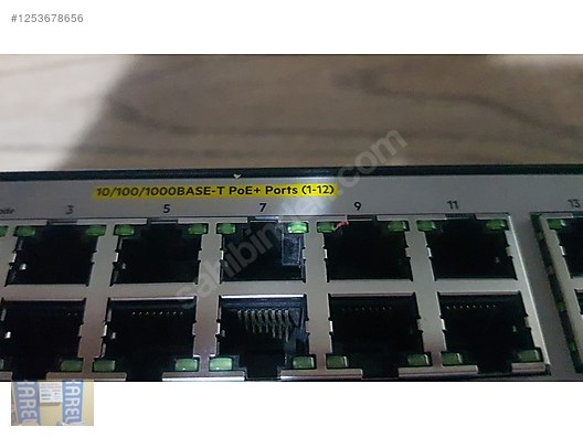 HP 1920S JL384A GIGABIT POE SWITCH SORUNSUZ PAZARLIKSIZ - Switch, Hub ...