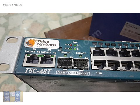 TELCO SYSTEMS T5C-48T SWITCH SORUNSUZ PAZARLIKSIZ - Switch, Hub ...