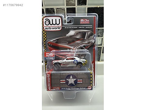 Auto World Diecast Model 1:64 Dodge Araba - 1170679942