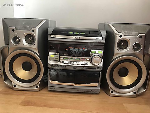 SONY VX7 - PHİLİPS FW855C MÜZİK SETİ - İkinci El Sony Müzik Seti & Teyp ...