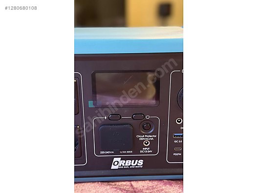 ORBUS 600Watt Power Station Taşınabilir Güç Kaynağı at sahibinden.com ...