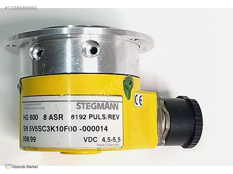 STEGMANN / SICK incremental encoder HG600 8 ASR 8192 PULS/REV 5V ...
