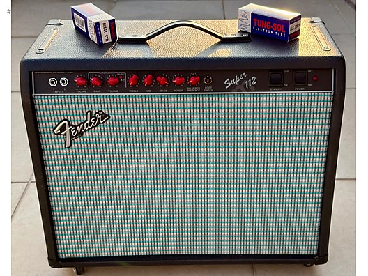 Fender Super 112 Tube Full Lambalı Combo Amfi Made in USA - Gitar ...